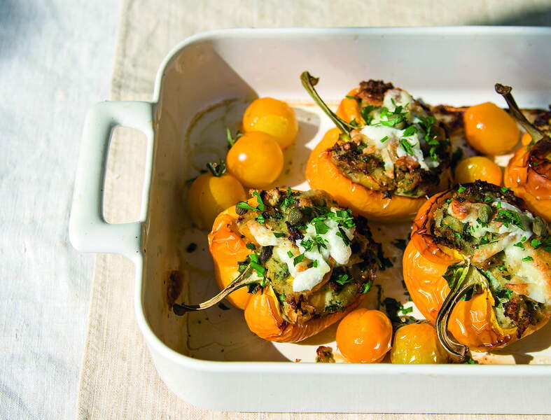 Poivrons farcis : nos recettes faciles - Femme Actuelle
