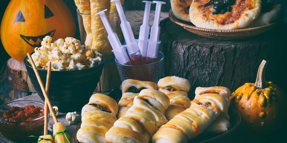 25 recettes originales pour un buffet salé d'Halloween - Femme Actuelle