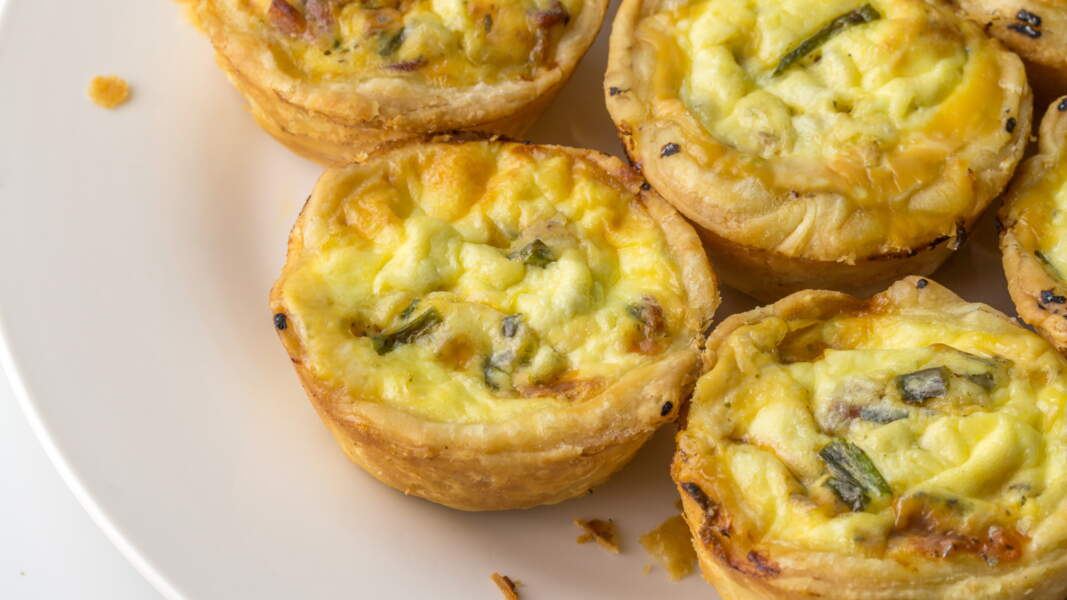Nos recettes de mini quiches pour l'apéro - Femme Actuelle